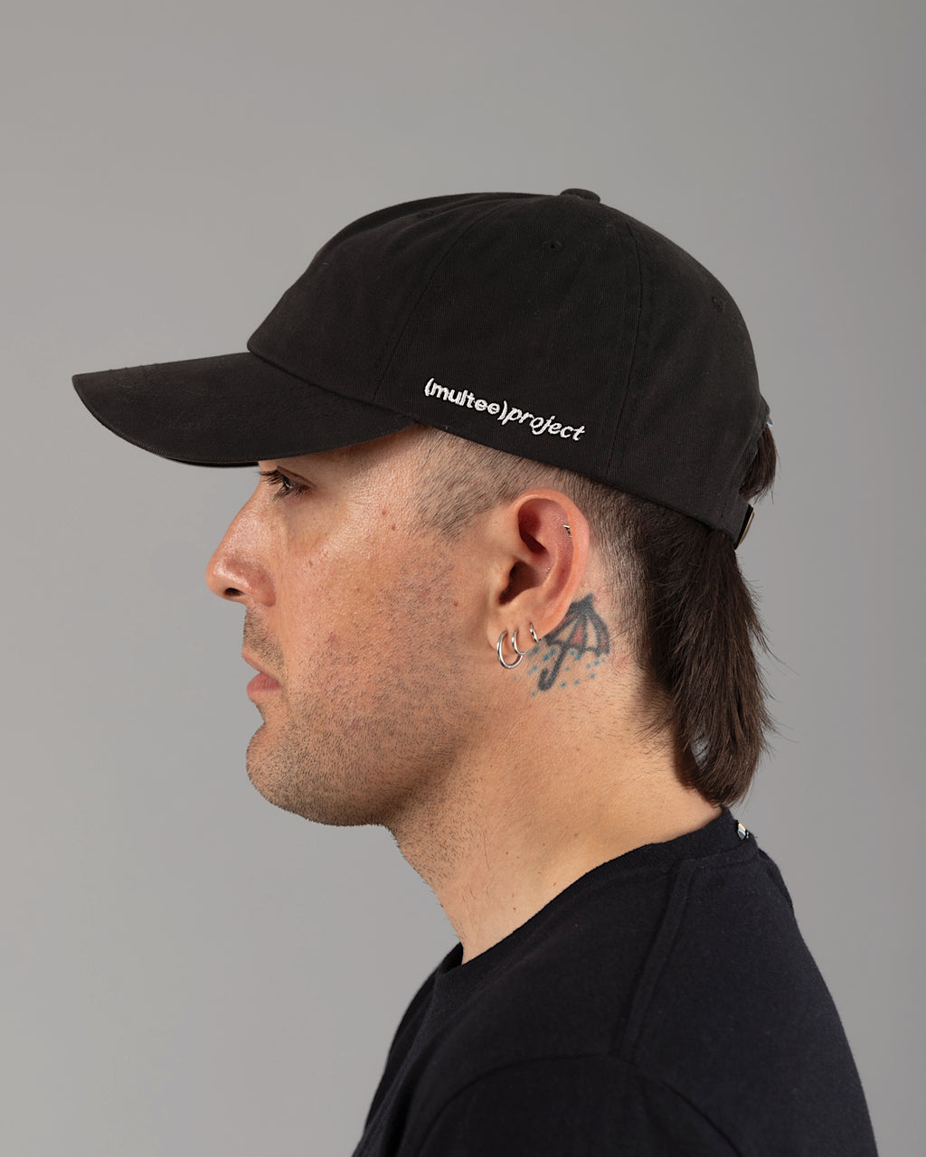 (x) Unconstructed Cap | Pirate Black – (multee)project
